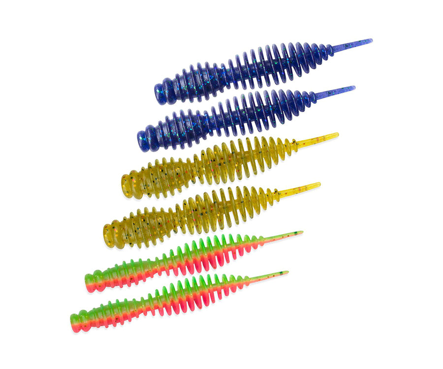 Силикон слаг Veduta Air Worm 3' (7.5cm) Mix color – FlagmanShop